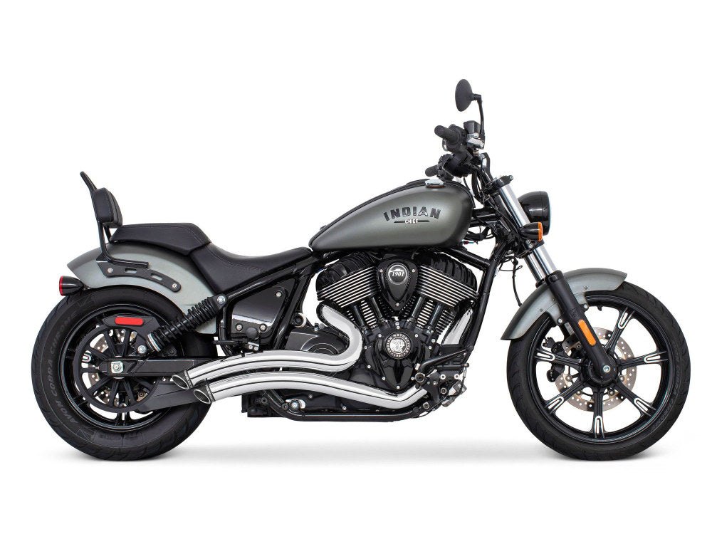Freedom Sharp Curve Radius Exhaust - Chrome & Black with Black End Cap ...